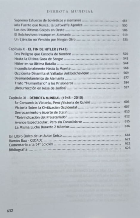 Derrota mundial - Libreria Vigente la Derrota Mundial®