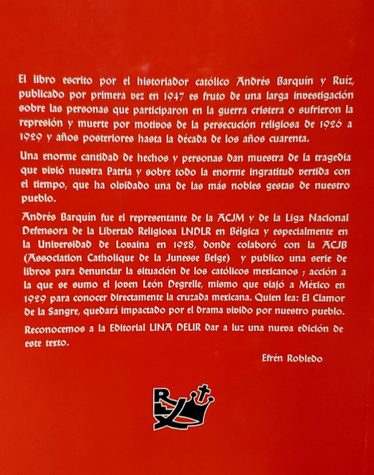 El Clamor de la Sangre - Libreria Vigente la Derrota Mundial®